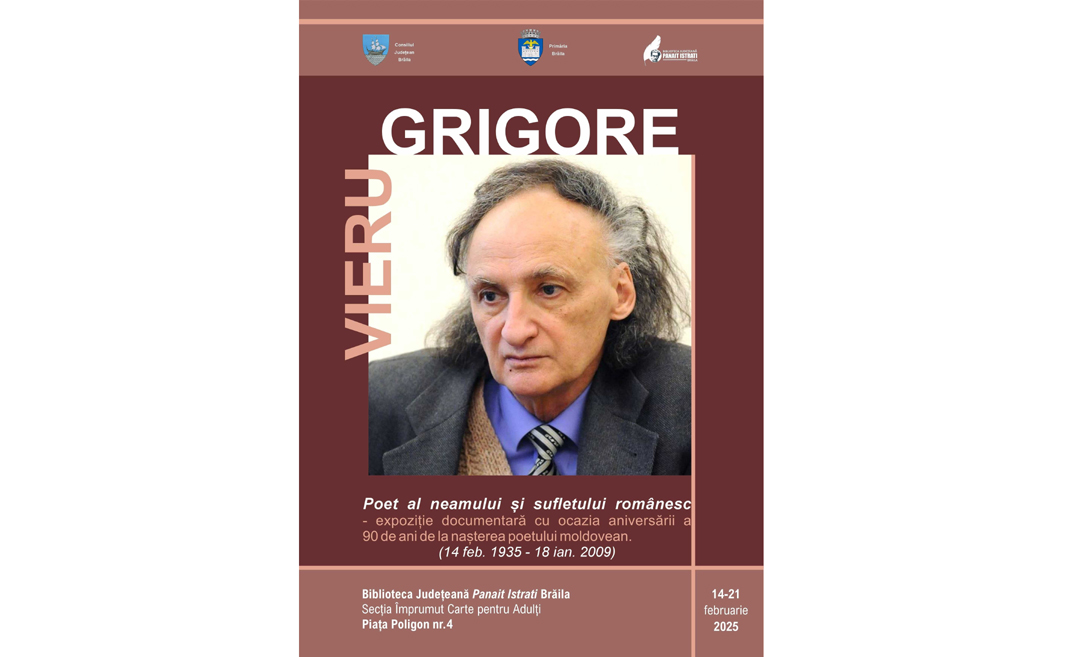 Grigore Vieru - poet al neamului și sufletului românesc, 90 de ani de la naștere | Obiectiv ...
